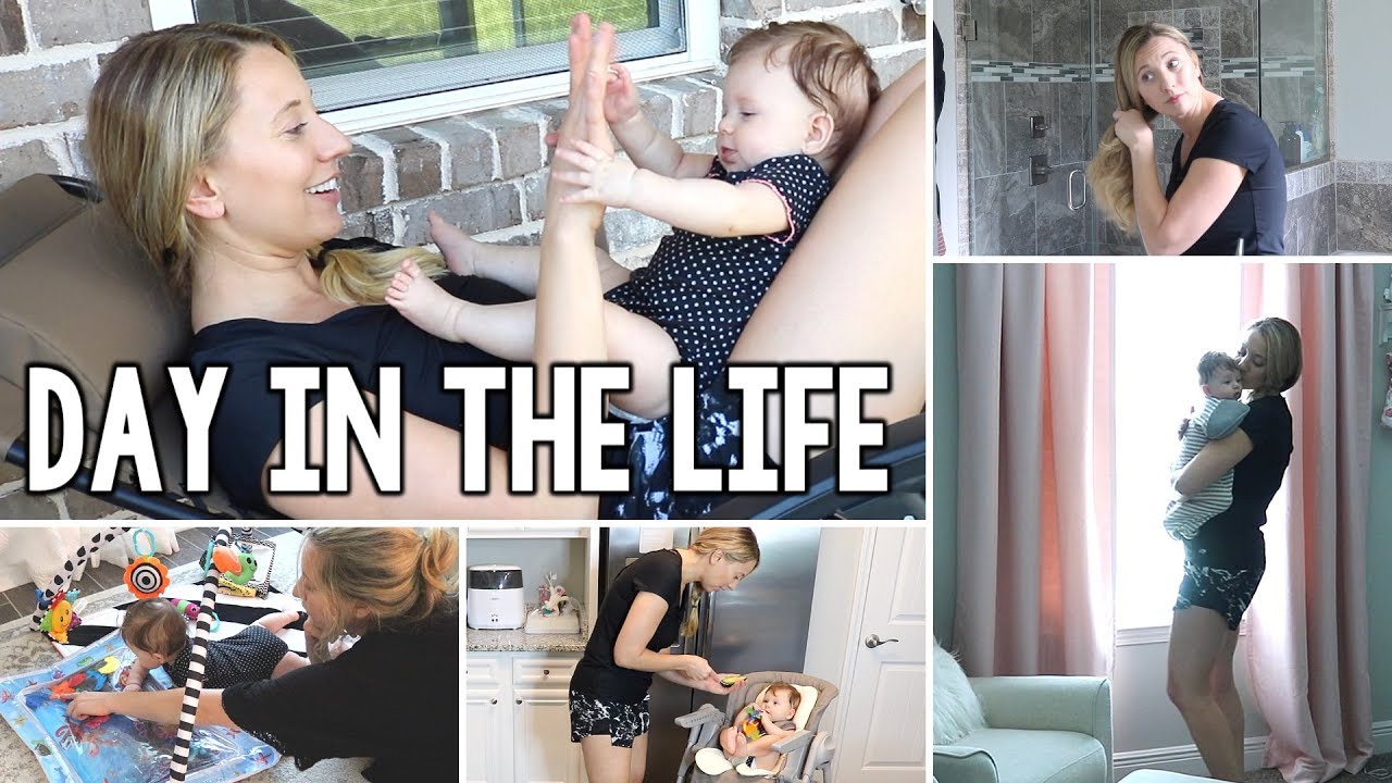 Day In The Life Sahm With A 4 Month Old Full Day Realistic Mommy