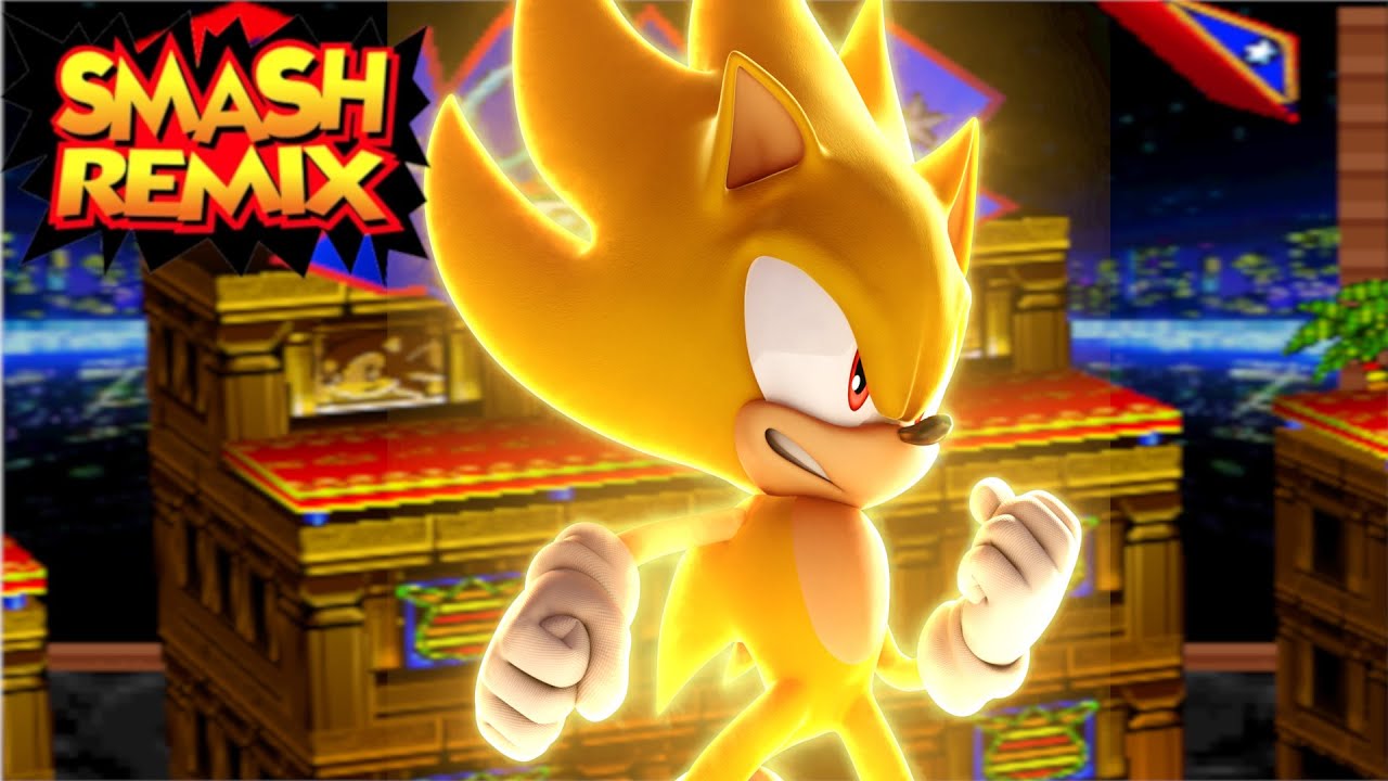 Smash Remix: Super Sonic 1P Mode Playthrough - YouTube