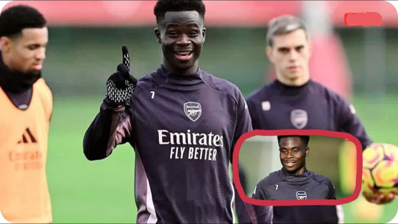 Saka Arsenal training center | #Arsenal #premier league #Manchester ...