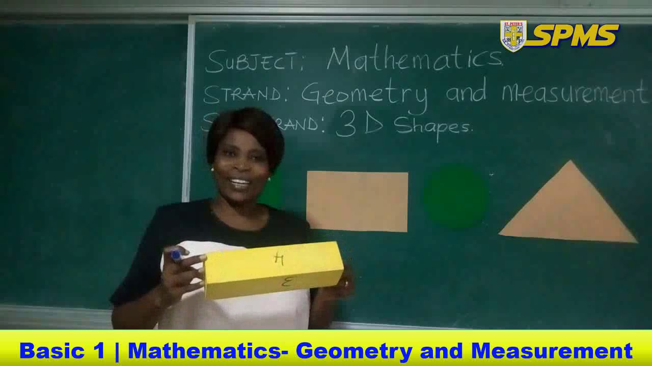 Basic 1 mathematics on Geometry and Shapes - YouTube