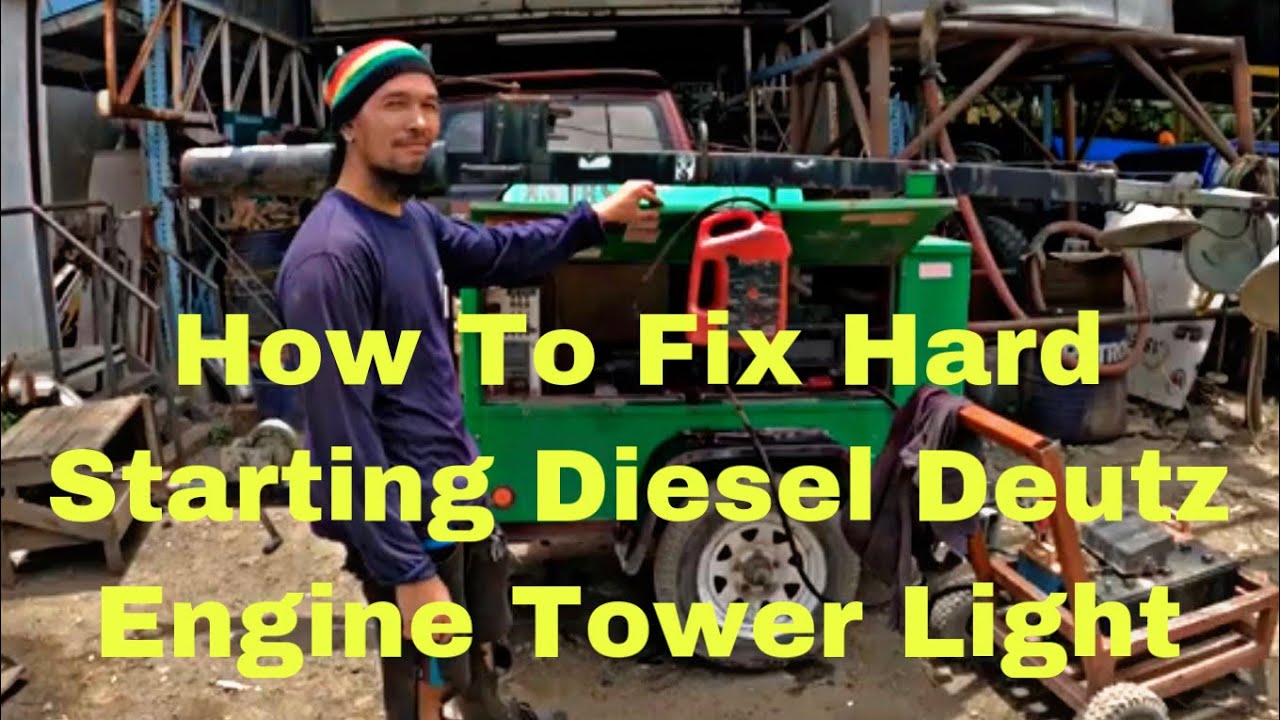 DEUTZ DIESEL ENGINE HOW TO FIX HARD STARTING #dieselengine # ...