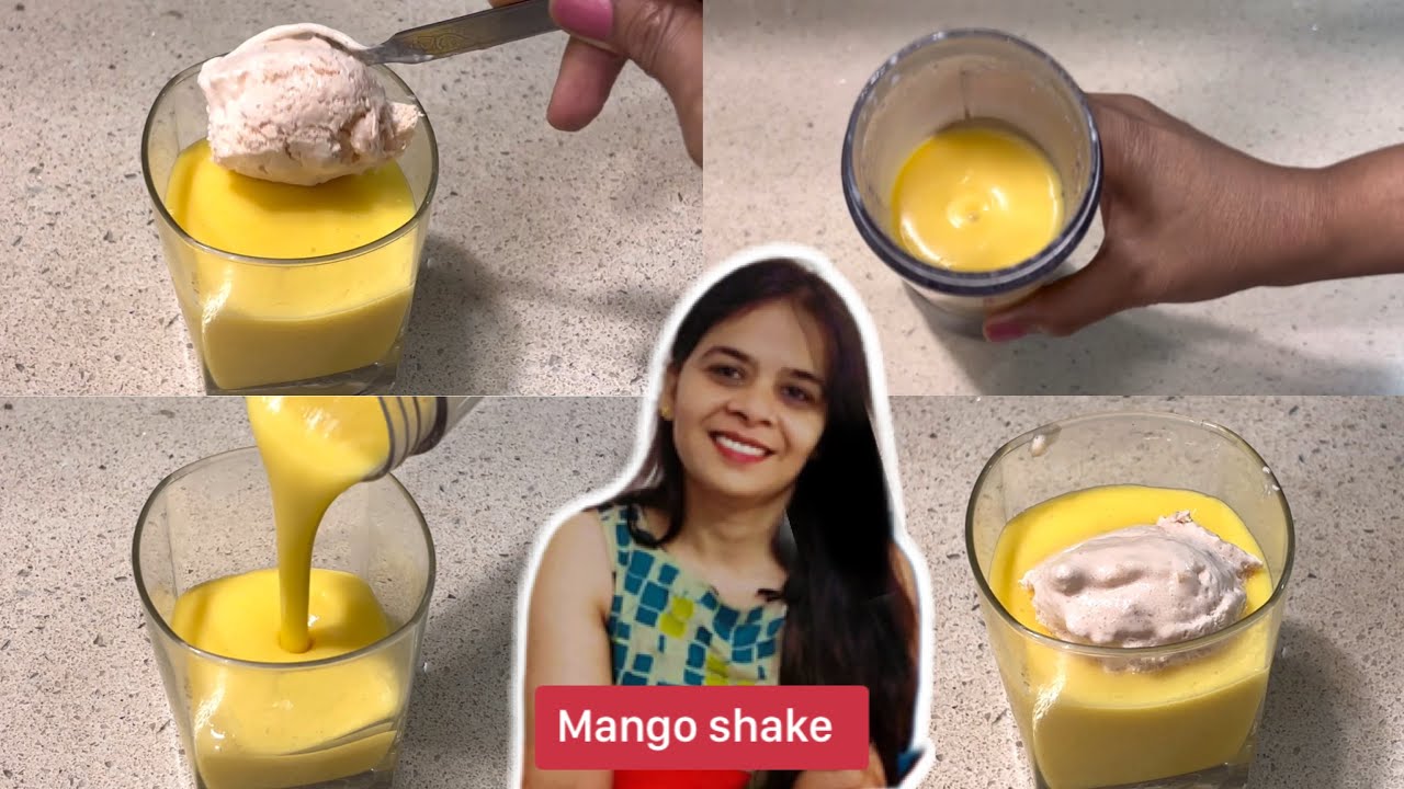 how to make mango shake for beginners ll mango shake kaise banaye ll ...