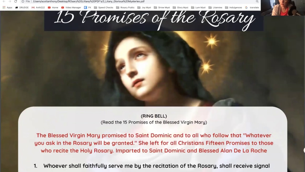 Glorious Mysteries - Rosary Prayer - (6PM Zoom LIVE Mackenzie & Tammy ...