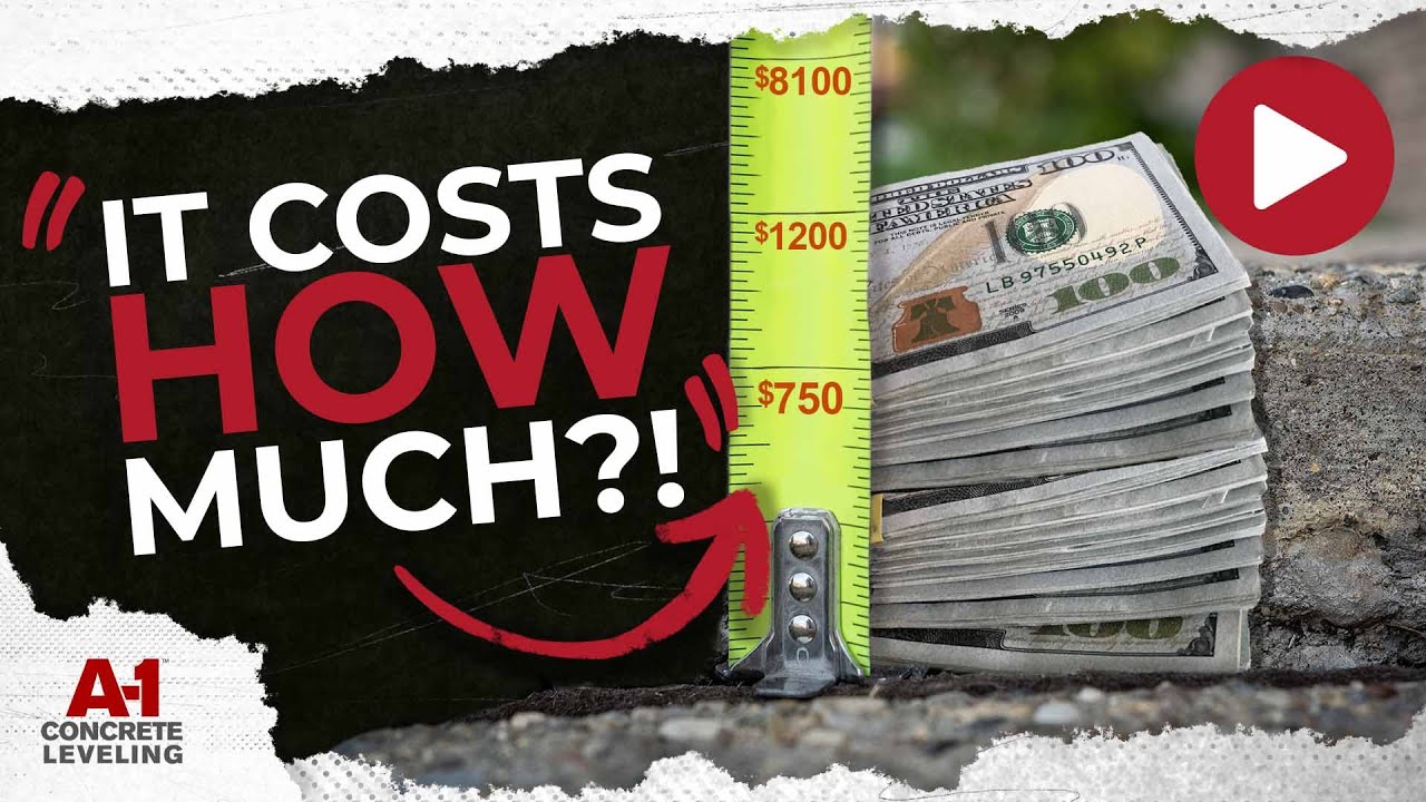 How Much Does Concrete Leveling Cost? 5 Factors - YouTube