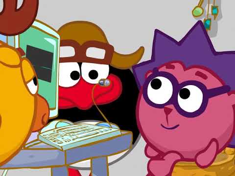 Смешарики Компьютер Ёжика Прохождение №2
