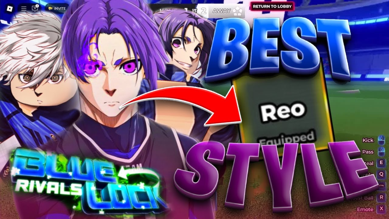 Using NEW REO Style To Become The BEST Player In Blue Lock Rivals - YouTube