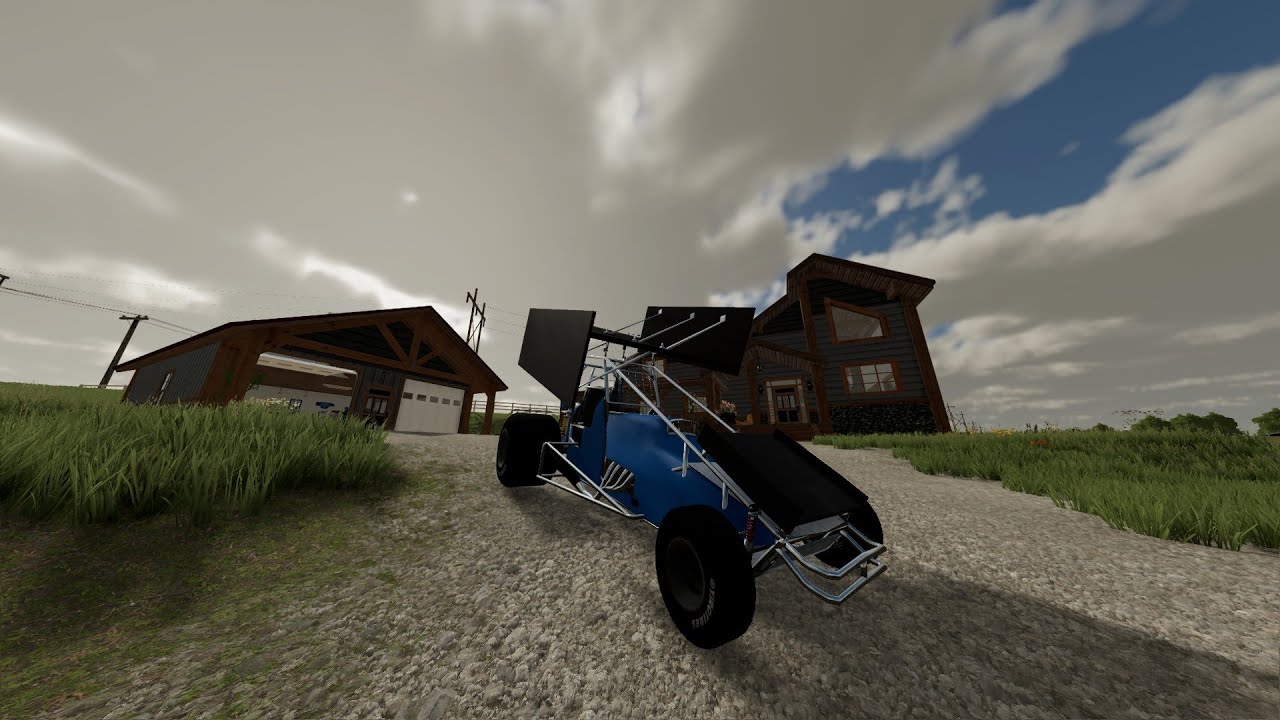 I Bought a Sprint Car!!!(Fs22 Farm Series - YouTube