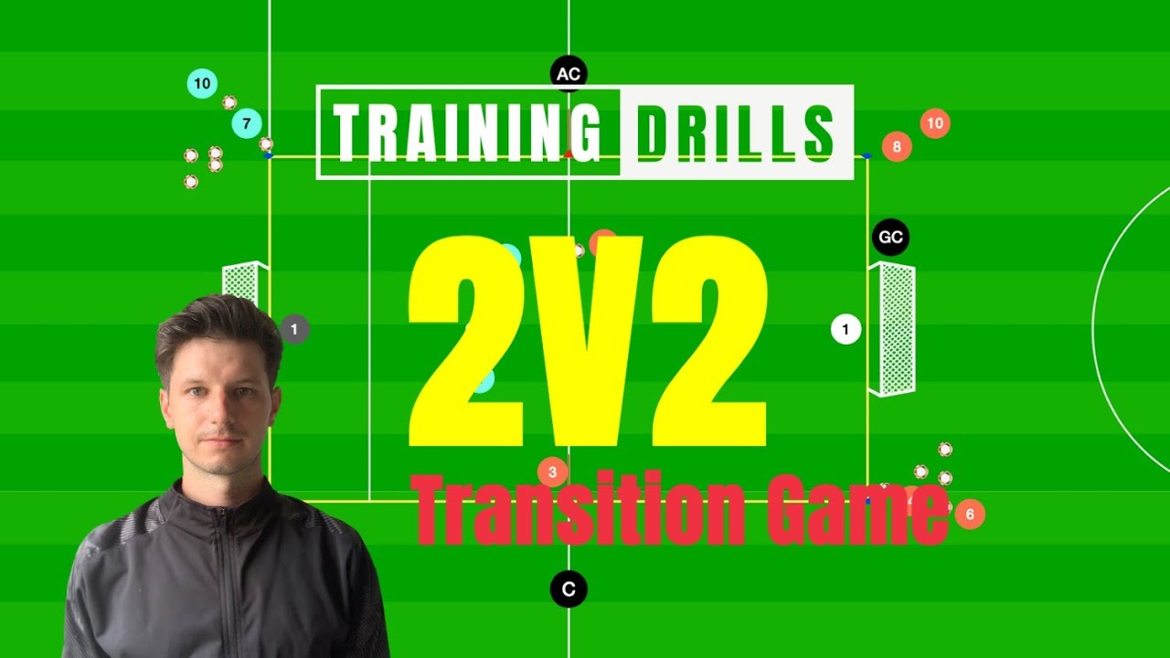 2v2 Amazing Football Transition Game with high intensity for your ...
