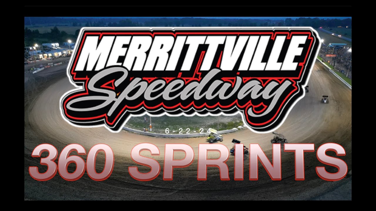 🏁 Merrittville Speedway 6-22-24 SOS 360 SPRINT CARS 25 LAP FEATURE RACE ...