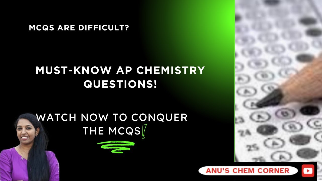 MCQs for AP Chemistry Review | Boost Your Exam Score! - YouTube