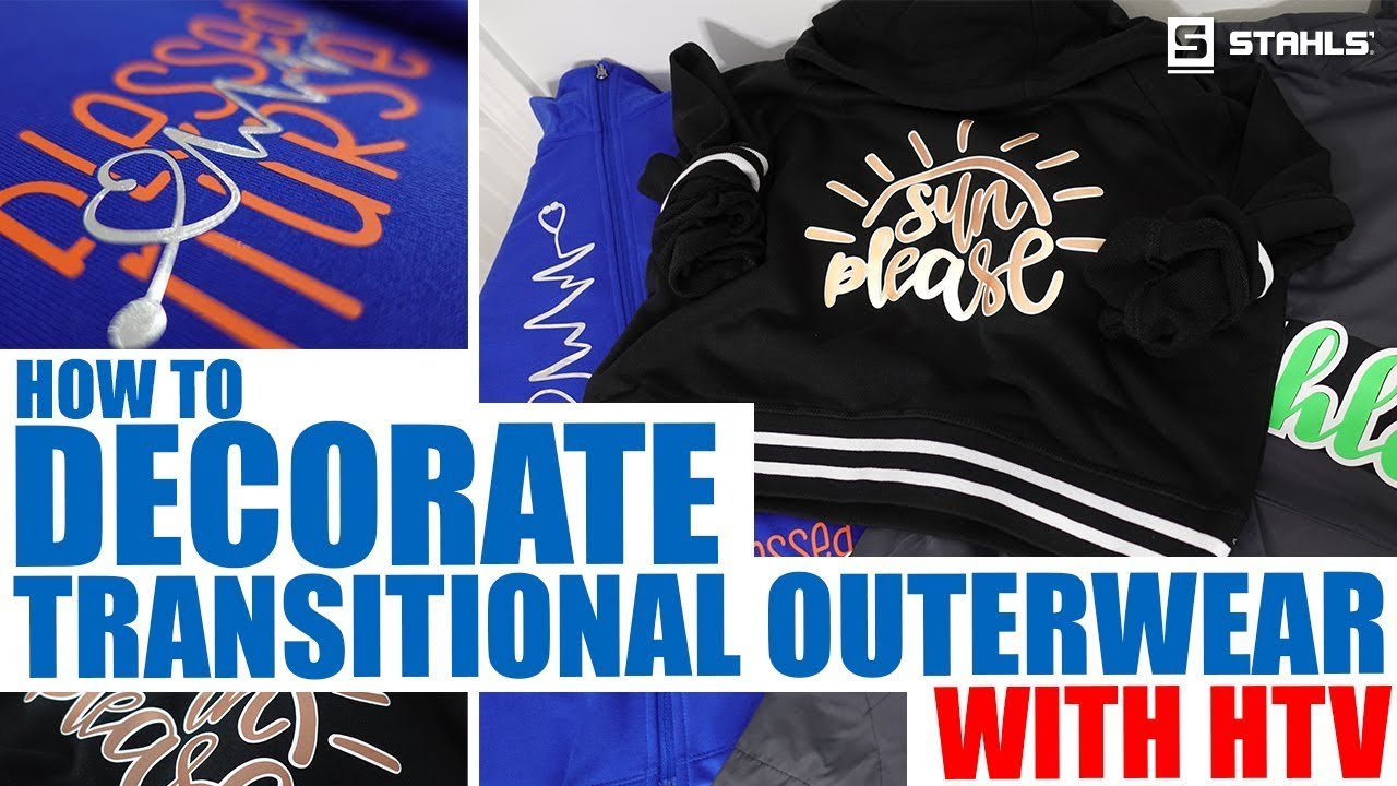 3 Ways to Decorate Spring Jackets with HTV - YouTube