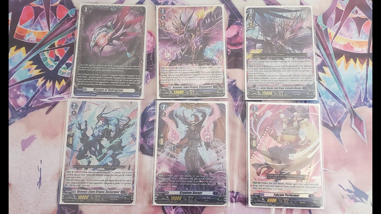 Cardfight!! Vanguard: "Drajeweled Masques" (Standard) Deck Profile ...