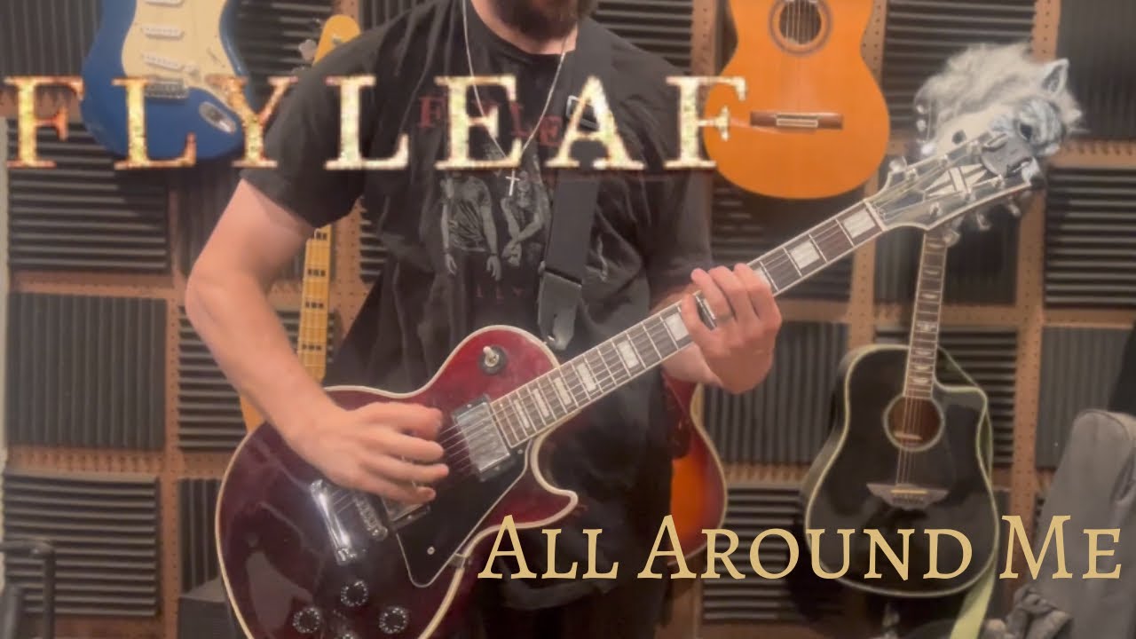 All Around Me #flyleaf #guitarcover - YouTube
