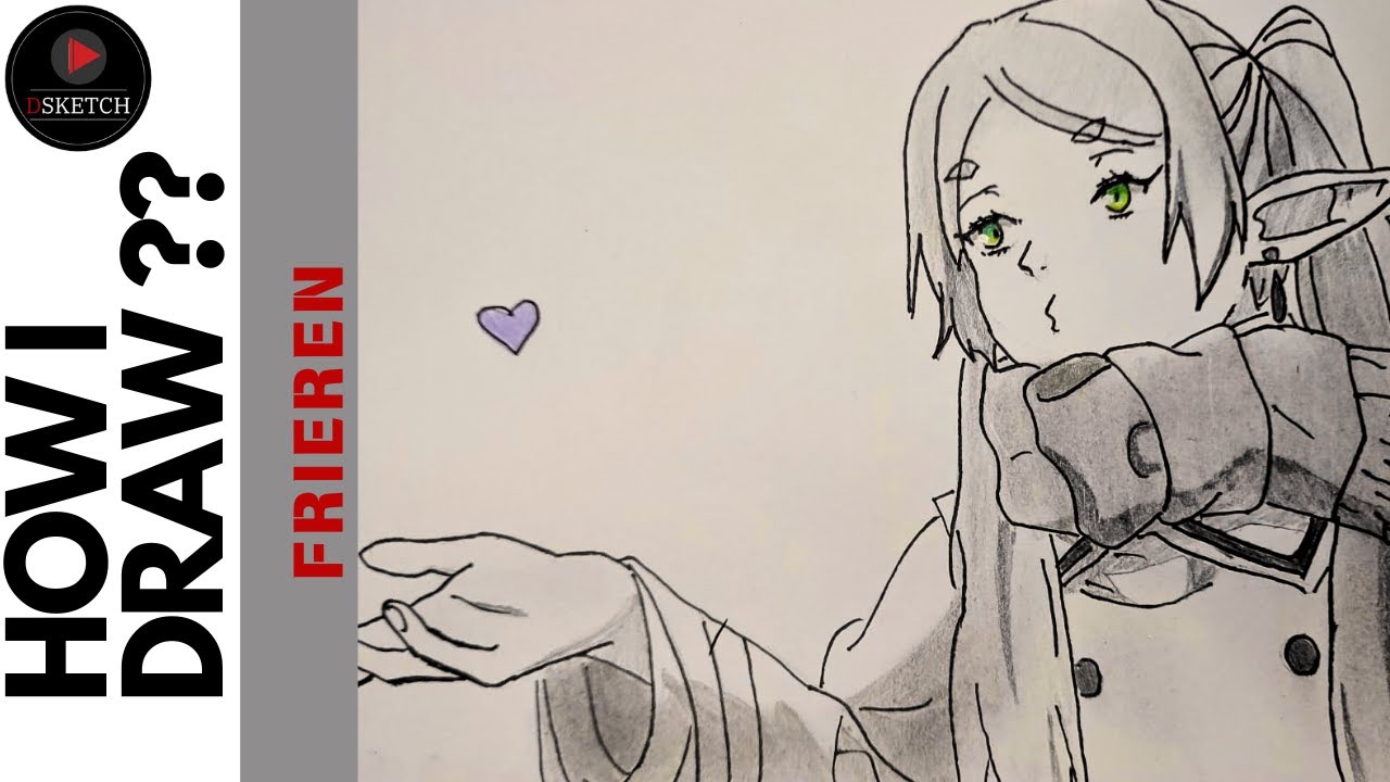 How I Draw Frierenn ??? | Easy Draw | how to draw | FRIEREN - YouTube