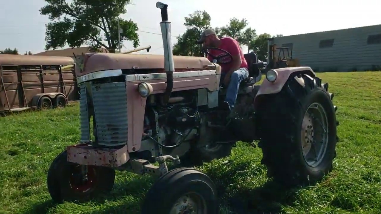 Massey Ferguson Super 90 Tractor - YouTube