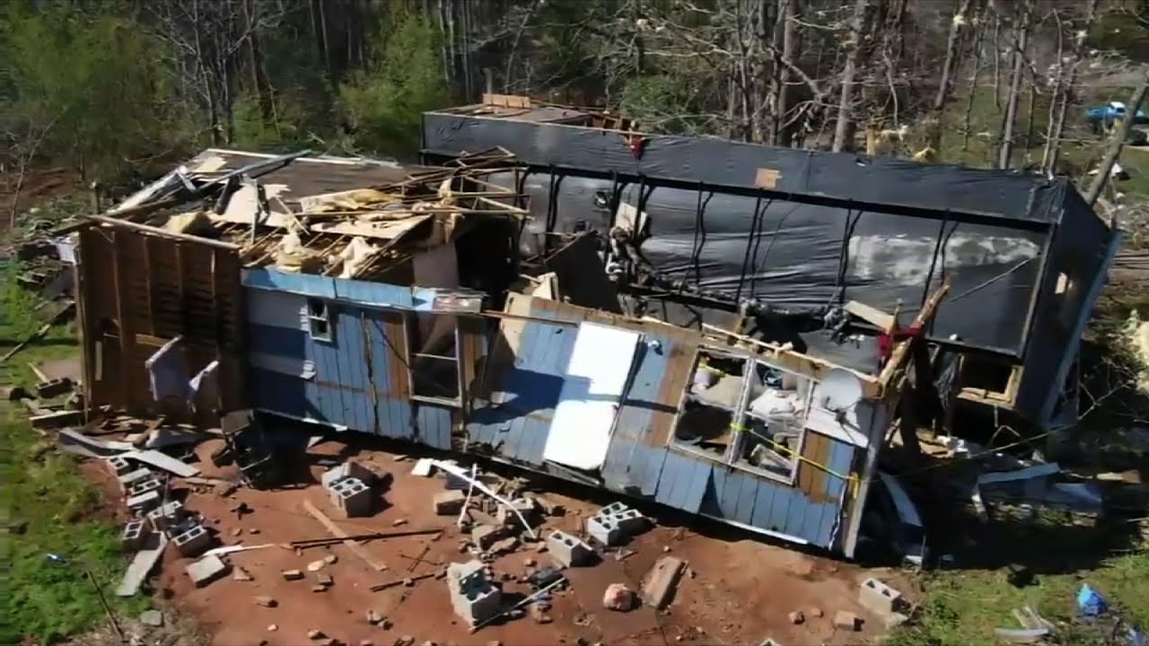 Two tornadoes confirmed in NW South Carolina - YouTube