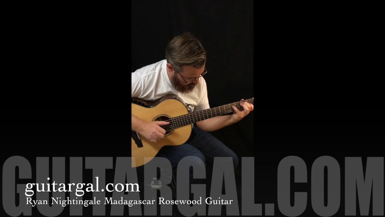 Ryan Nightingale Grand Fingerstyle Guitar by Guitar Gallery - YouTube