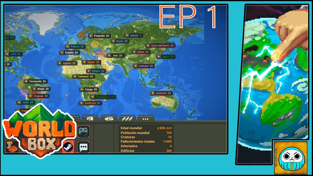 El Mundo en Guerra - WORLD BOX Gameplay Español Ep 1 - YouTube