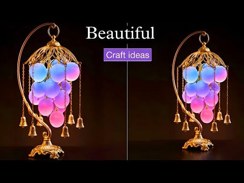 DIY Plastic Bottle Room Decor |  Easy Glue Crafts | Home Decorating Ideas 🥳💛