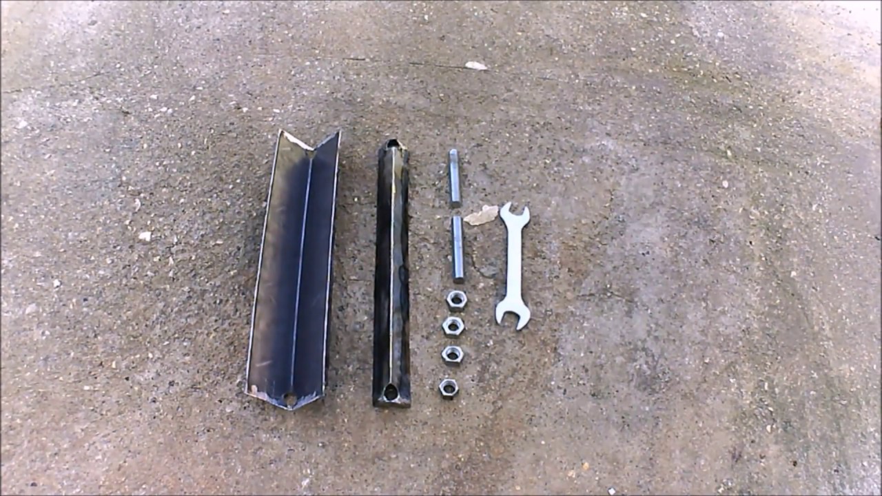 Portable Sheet Metal Bender D.I.Y. - YouTube