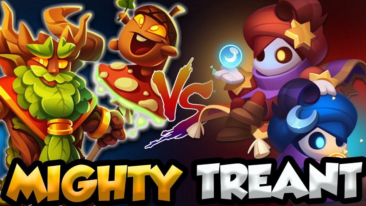 BATTLE OF TH EMIGHTY TREANTS! | Rush Royale - YouTube