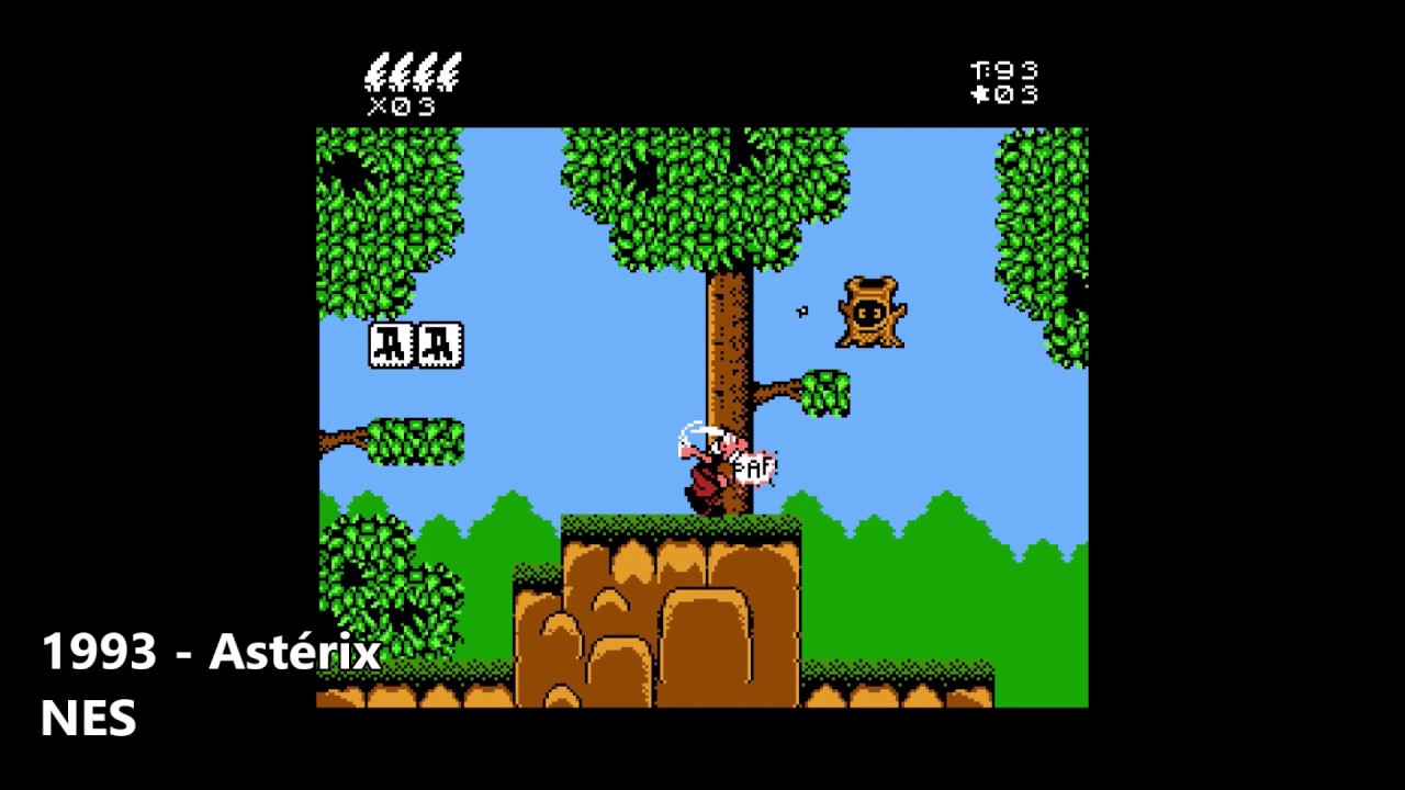 [EVOLUTION] L'Histoire d'Astérix en jeux vidéos - YouTube
