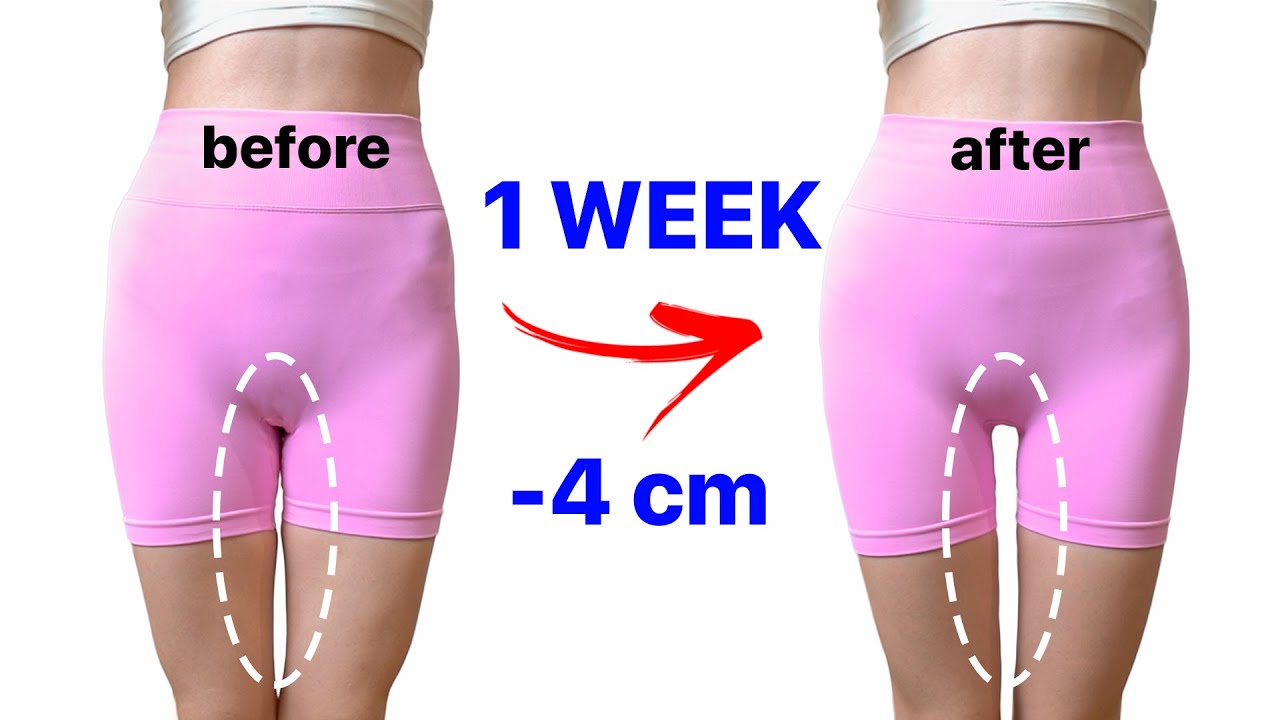 Inner Thigh Gap Made Easy – Slim Down 4cm in Just One Week! - YouTube