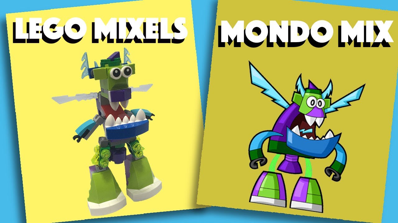 LEGO Mixels - Mondo Mix - Stop Motion Build (How to Build) - YouTube