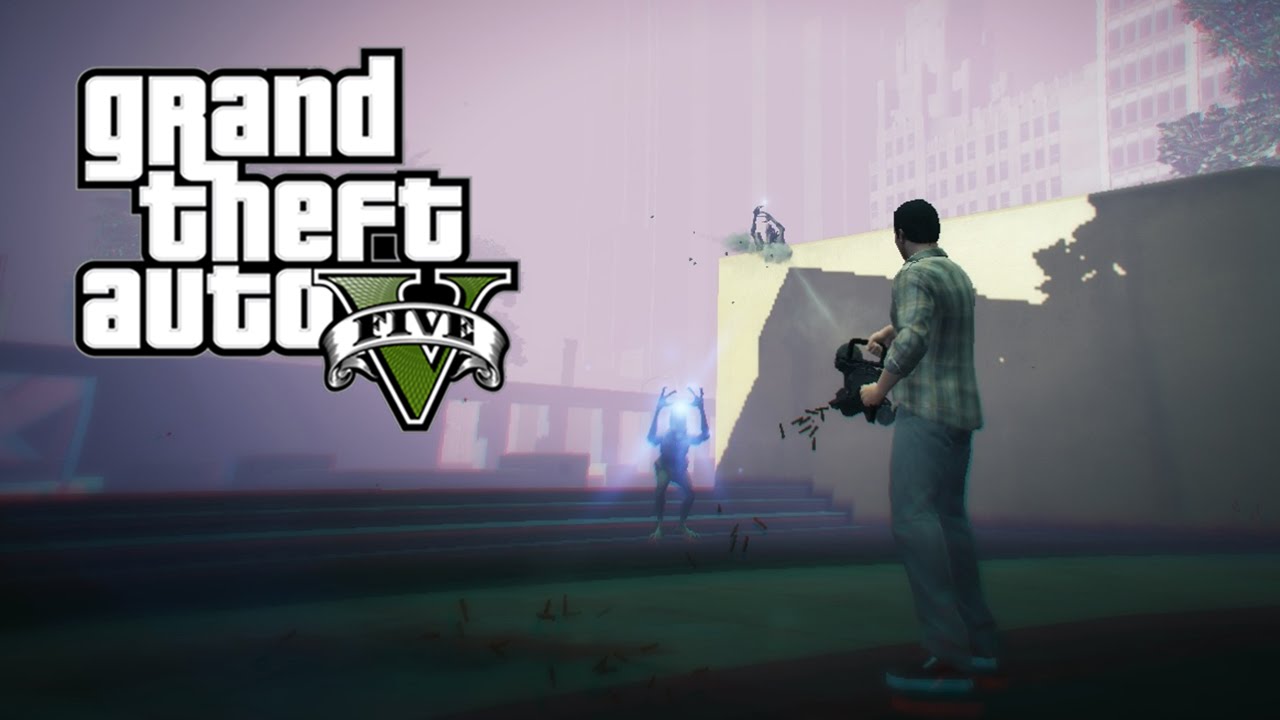 GTA 5 - Alien Invasion Mission | GTA Fridays | Gameplay (7) - YouTube
