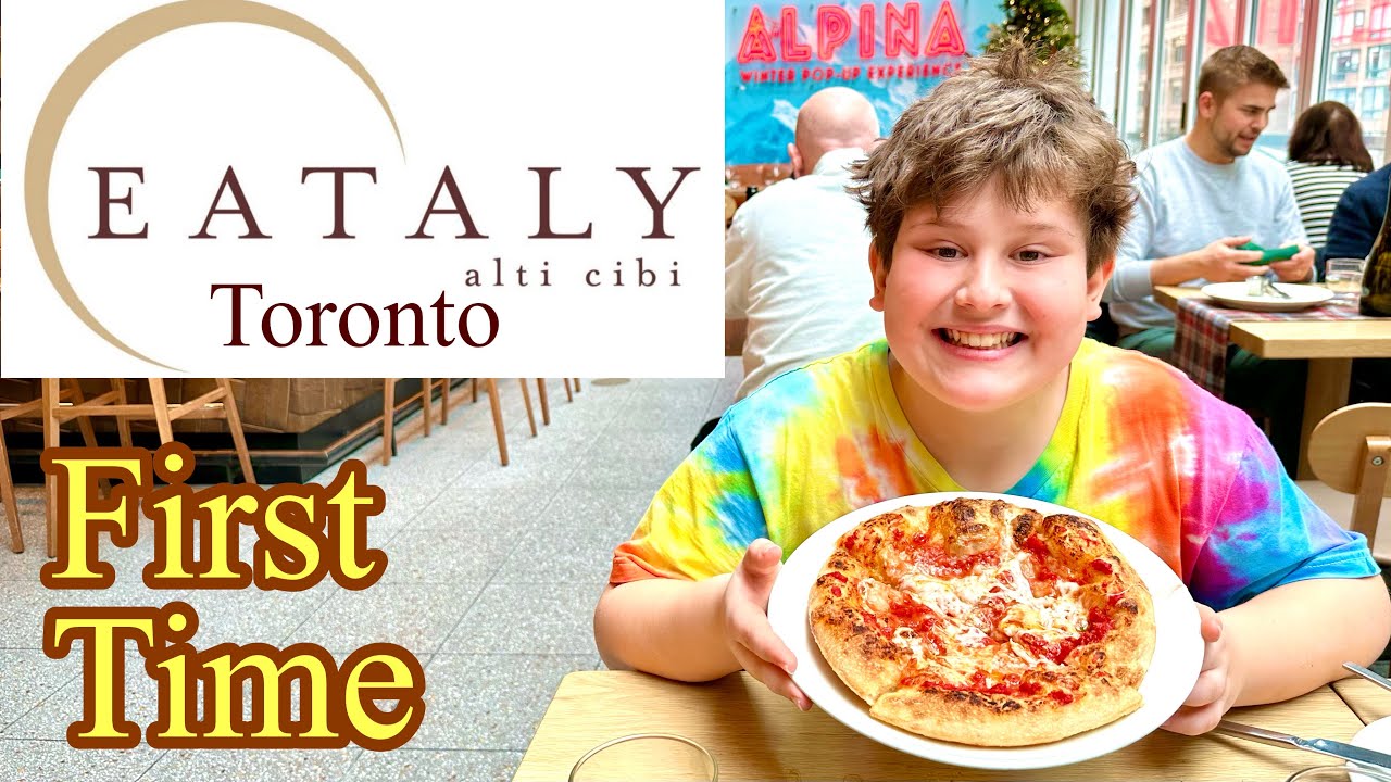 Eataly Italian Marketplace and Restaurants in Toronto Ontario - YouTube