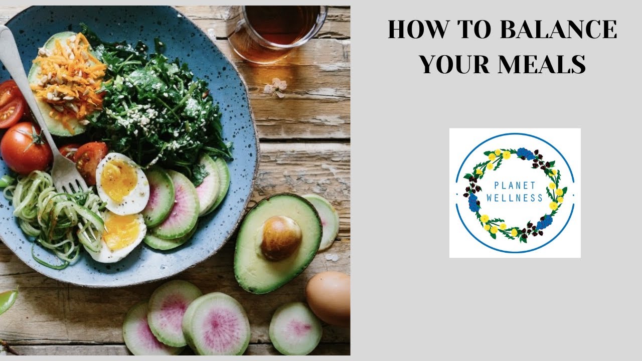 How To Balance Your Meals - YouTube