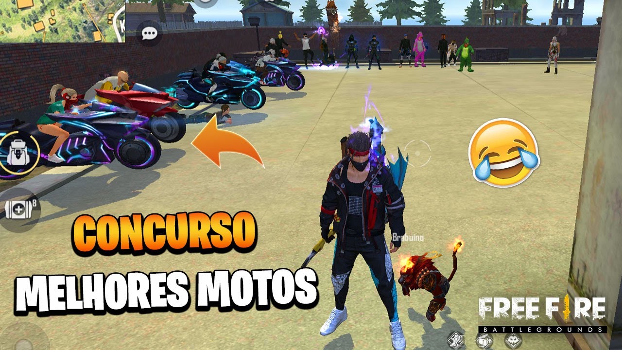 CONCURSO DAS MELHORES MOTOS DO FREE FIRE - BIN - YouTube