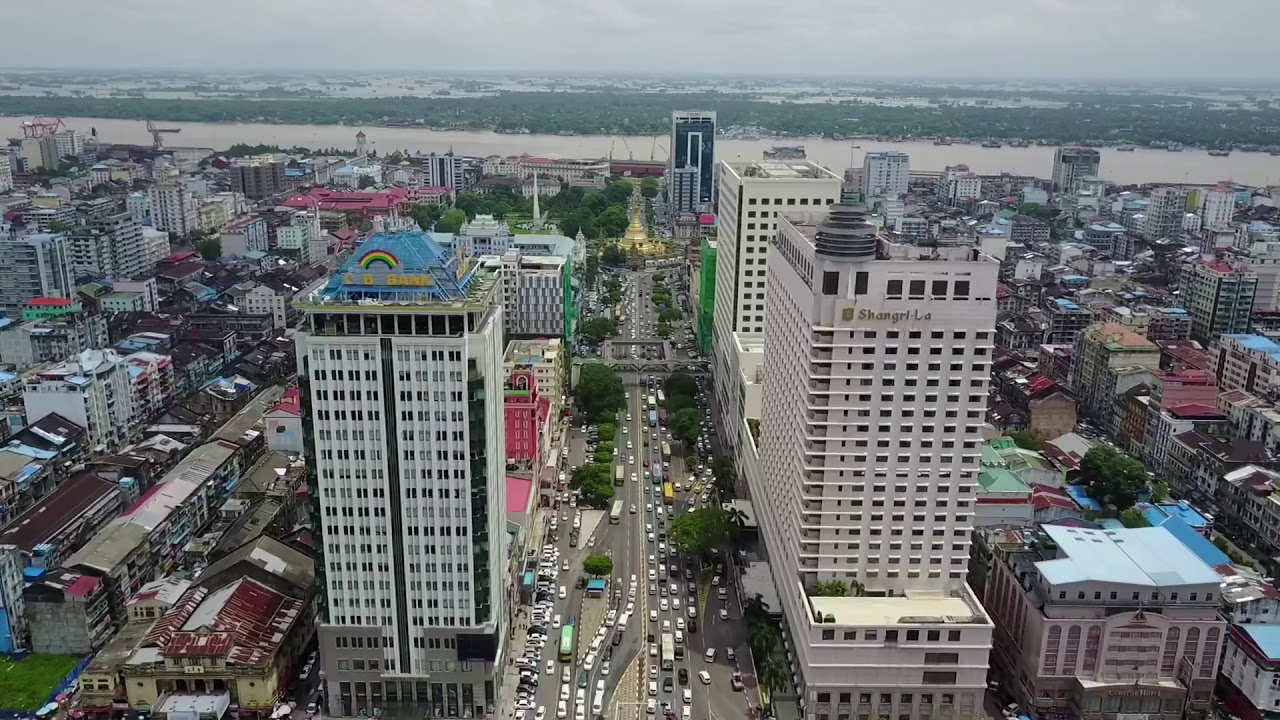 Yangon City , Myanmar - YouTube