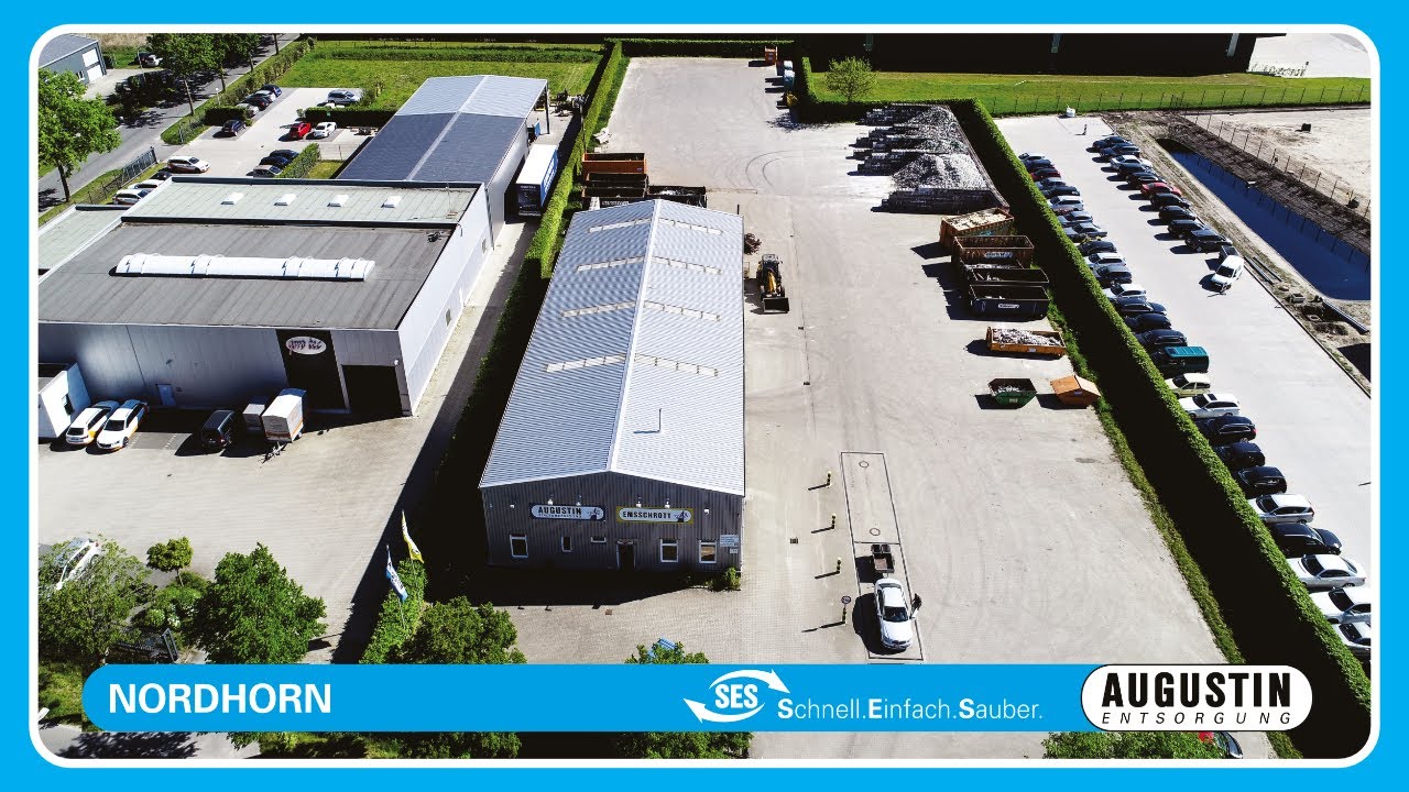 Augustin Entsorgung Nordhorn - Standortvorstellung - YouTube