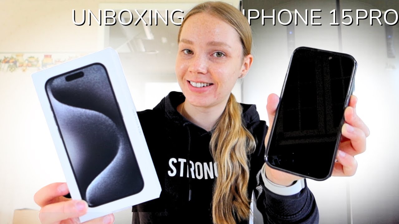UNBOXING IPHONE 15 PRO - YouTube
