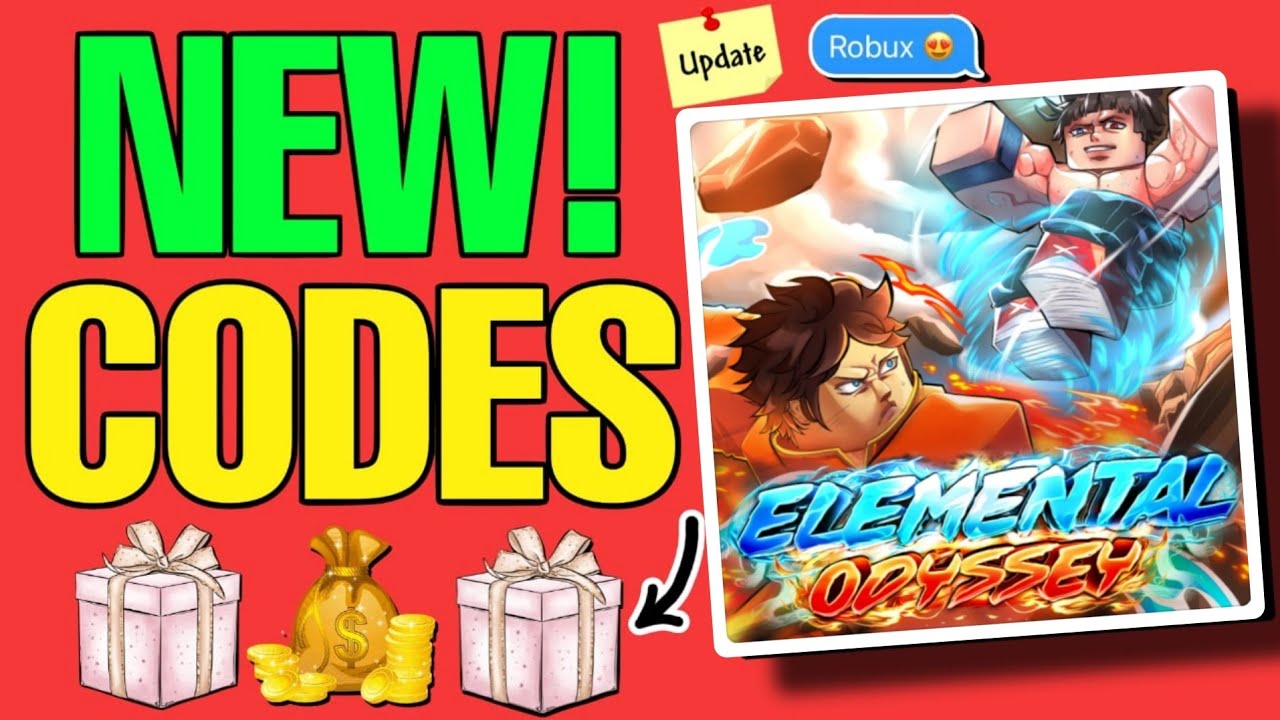 [UPDATED NEW] Elemental Odyssey CODES - Elemental Odyssey ROBLOX CODES ...