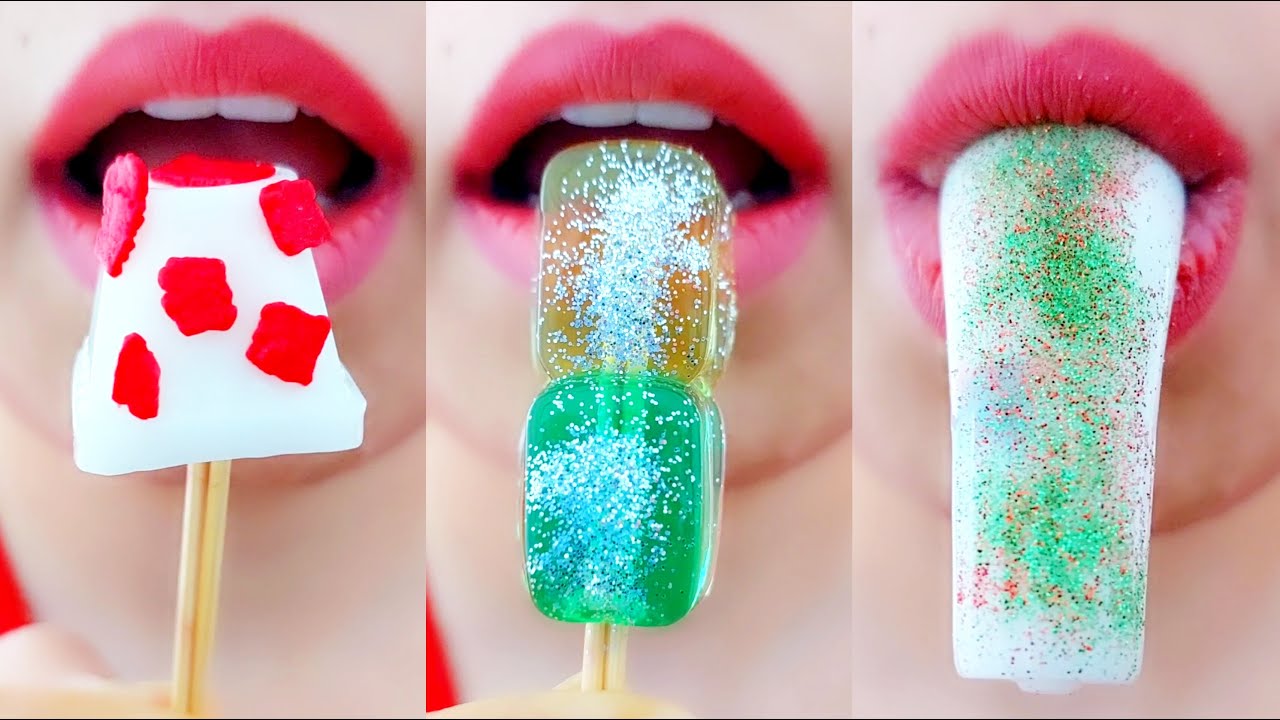 ASMR Yummy Jelly Eating Sounds : Satisfying Jelly ASMR - YouTube