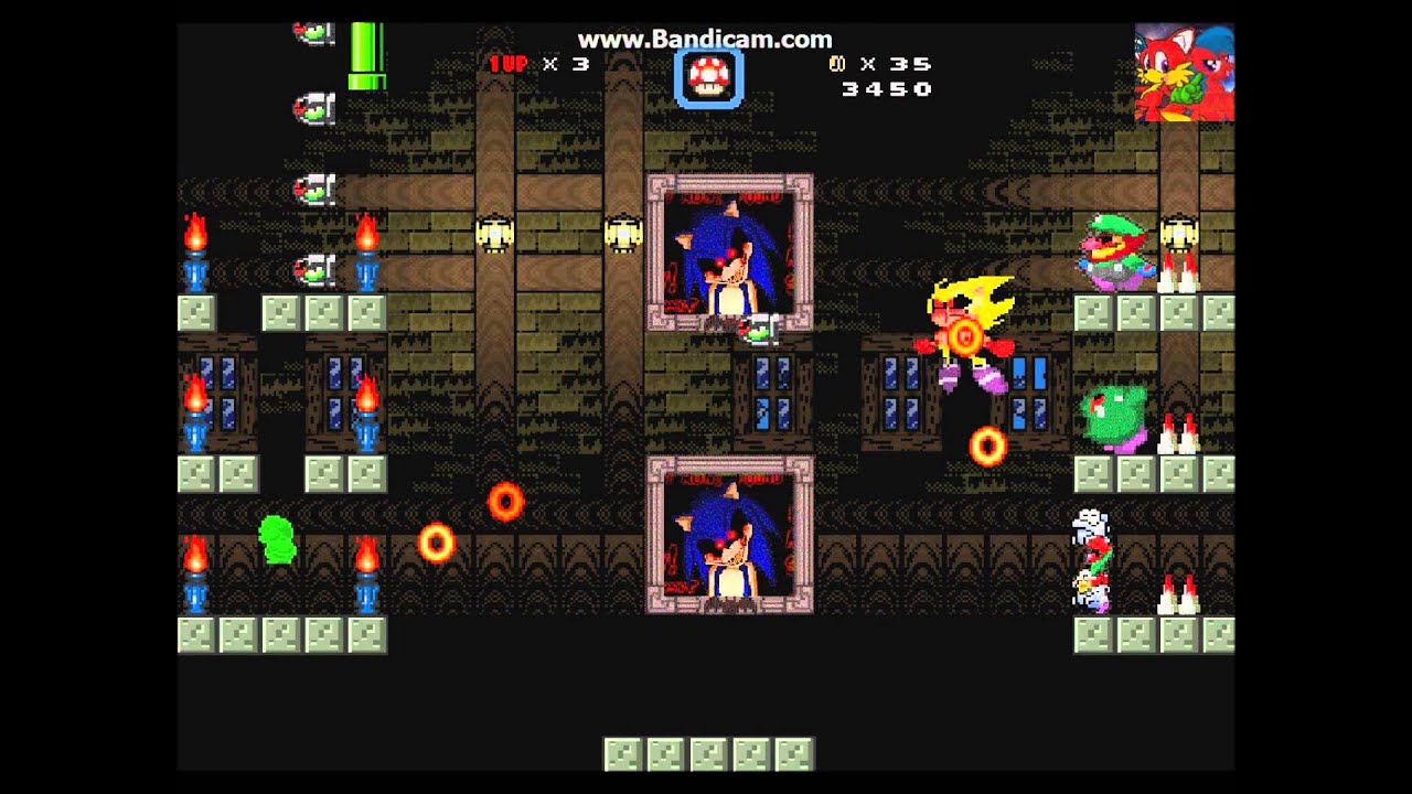 Custom SMBX boss: Sonic.exe Phase 2 - YouTube