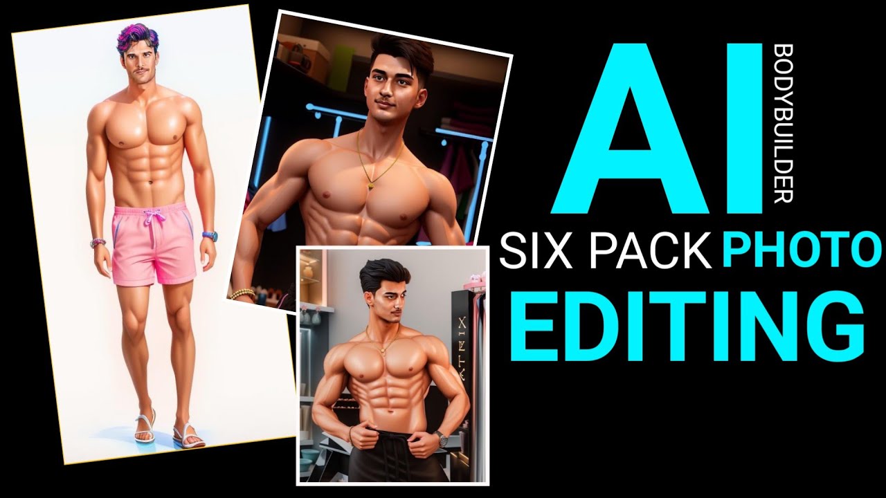 AI SIX PACK PHOTO EDITING | HOW TO MAKE SIX PACK ABS PHOTO IN TOONME ...