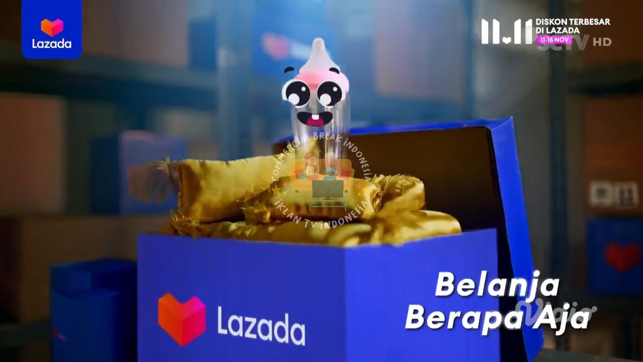 IKLAN LAZADA 11.11 BENERAN GRATIS ONGKIR • 15s (2023) - YouTube