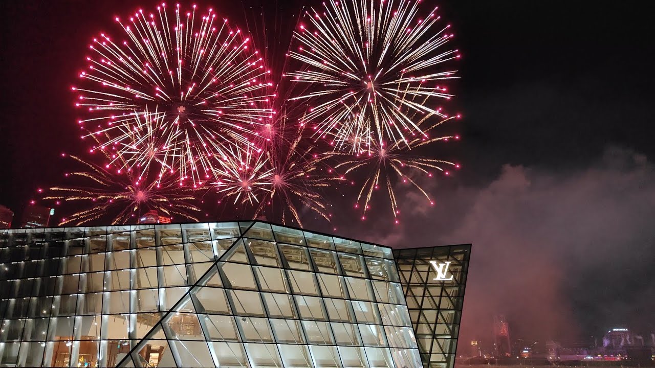 Airshow and Fireworks Display at Singapore NDP Rehearsal 2024 #firework ...