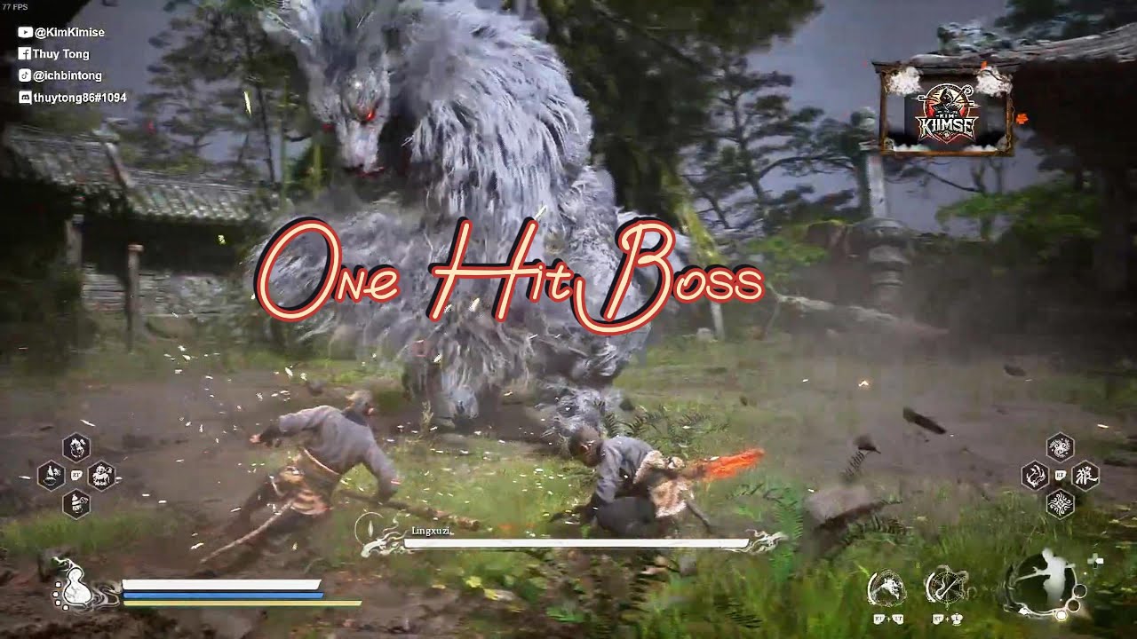 Black Myth: Wukong - One hit boss be like.... - Cũng là one hit mà nó ...