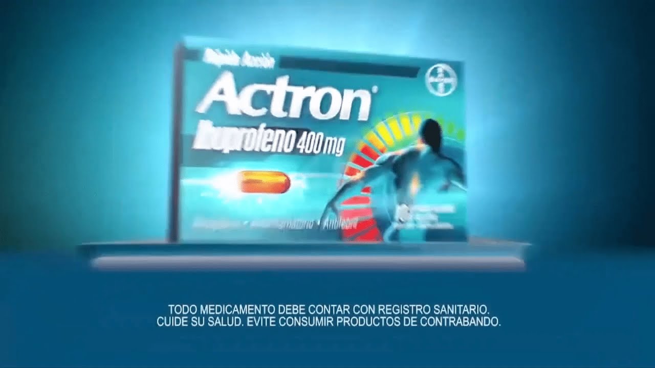 ACTRON - Rápida Acción Alivio que calma (Bolivia 2023) - YouTube