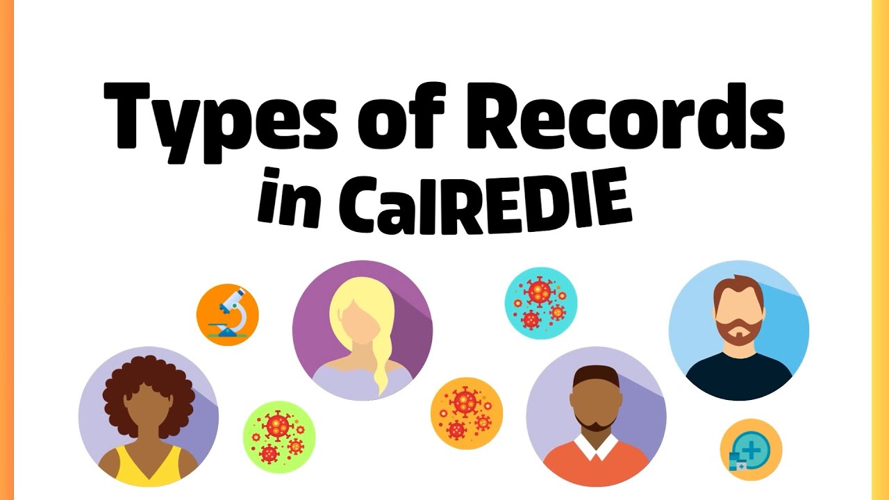Types of Records and Relationships in CalREDIE - YouTube