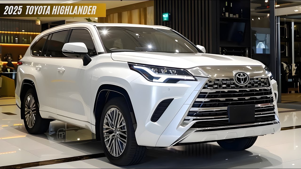 025 Toyota Grand Highlander LEAKED! All-New Redesign & Hybrid Details ...