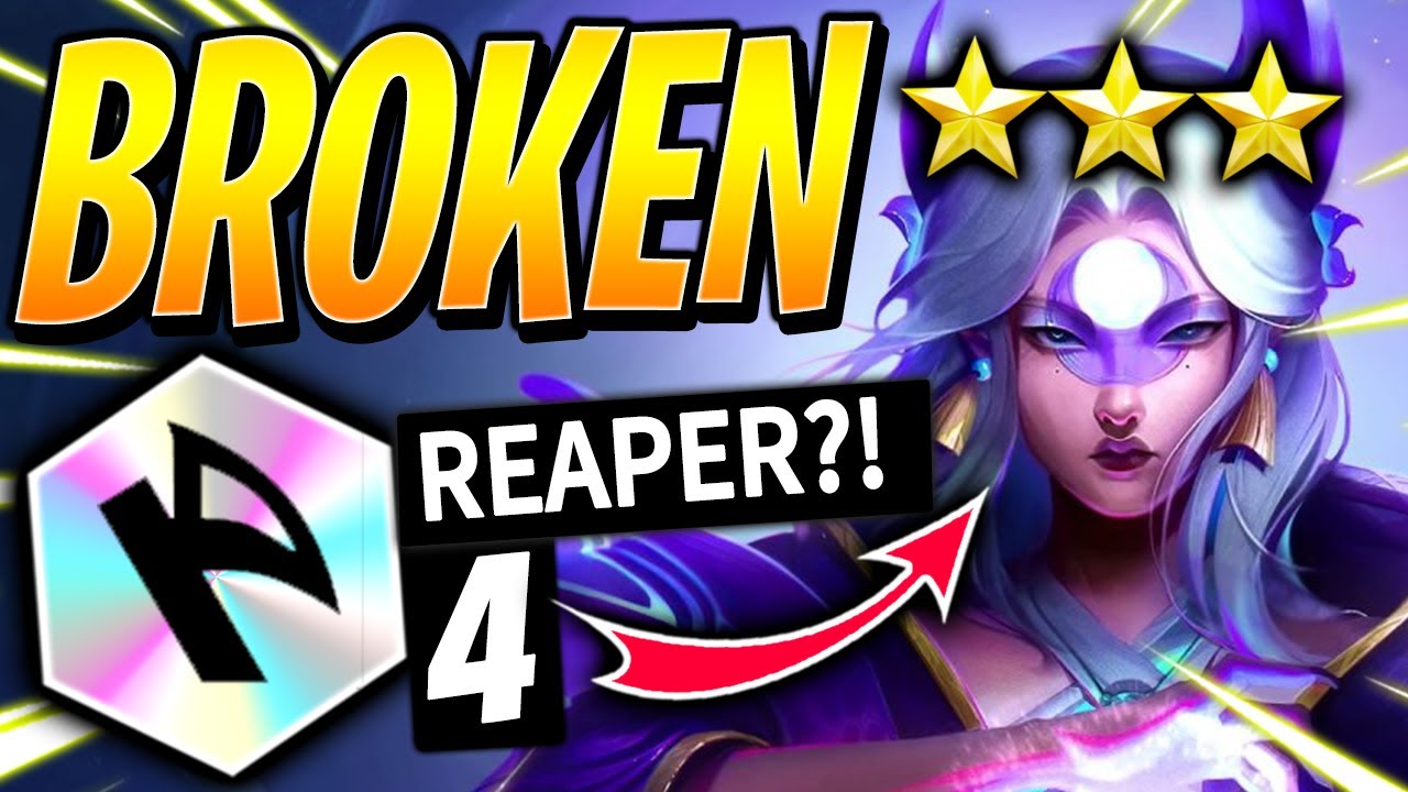 ABUSE The REAPER ALUNE 3 NOW! l Teamfight Tactics TFT Inkborn Fables ...