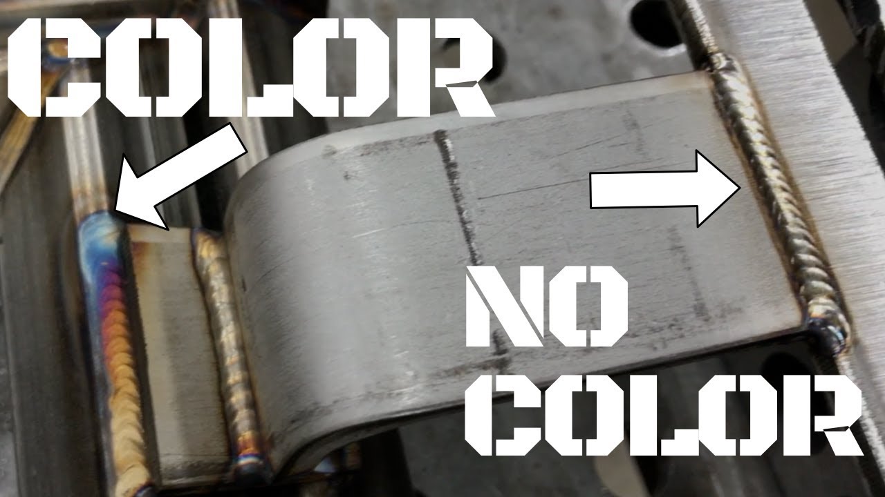 Colorless Stainless Tig Welds - YouTube