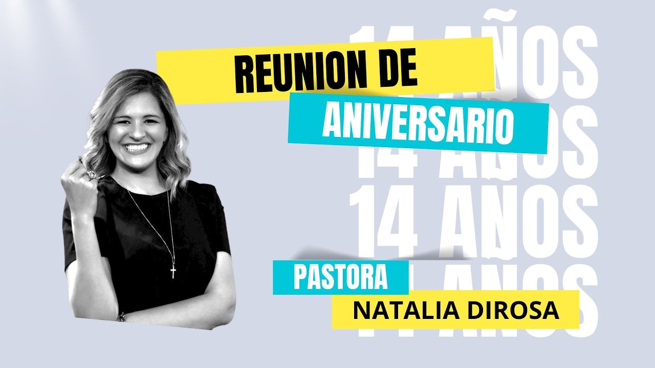 VIVO | Aniversario | Pastora Natalia Dirosa - YouTube