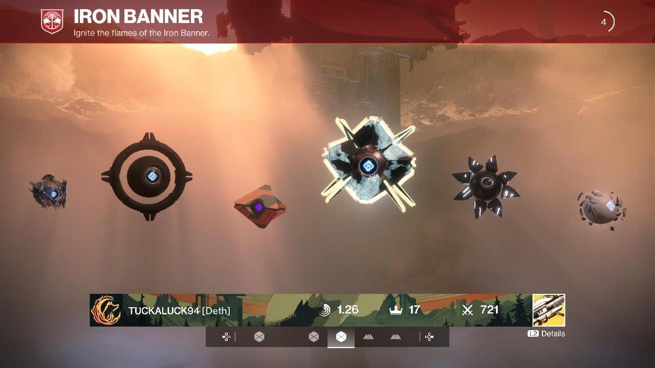 Destiny 2_Iron Banner Rare Ghost Intro - YouTube