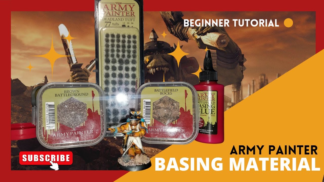 Unboxing, Review and Tutorial of Army Painter Basing Materials for ...